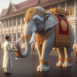 Qual a origem da expressão "elefante branco"?