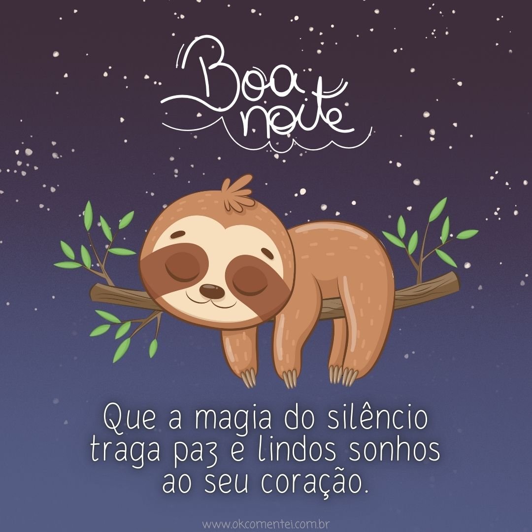 17 mensagens de boa noite fofo com imagens para desejar um doce descanso