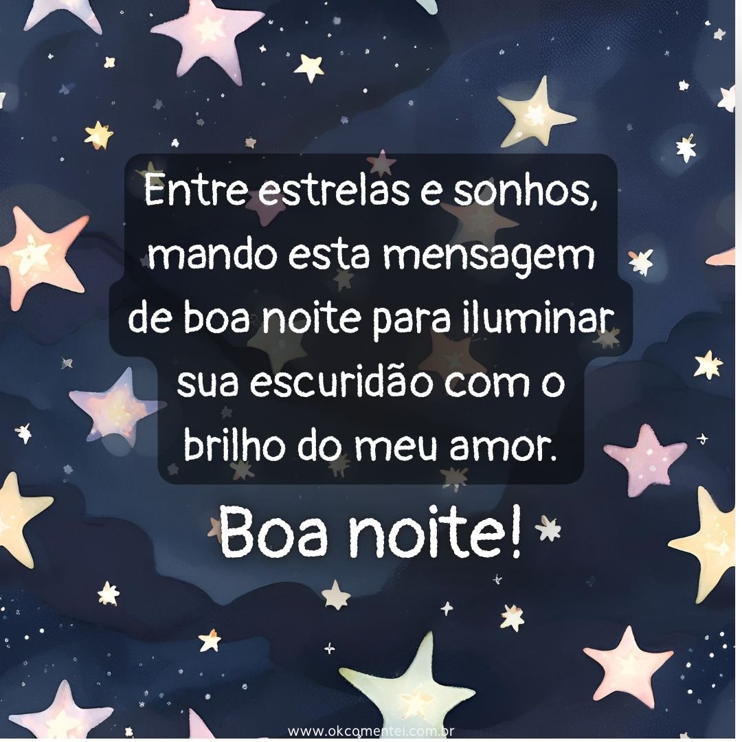 17 mensagens de boa noite fofo com imagens para desejar um doce descanso