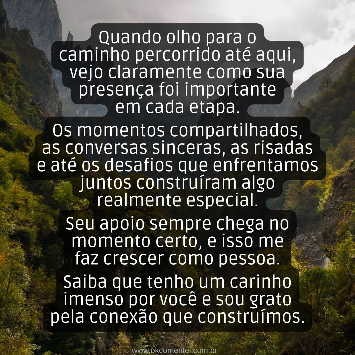 42 mensagens de carinho para aquecer corações