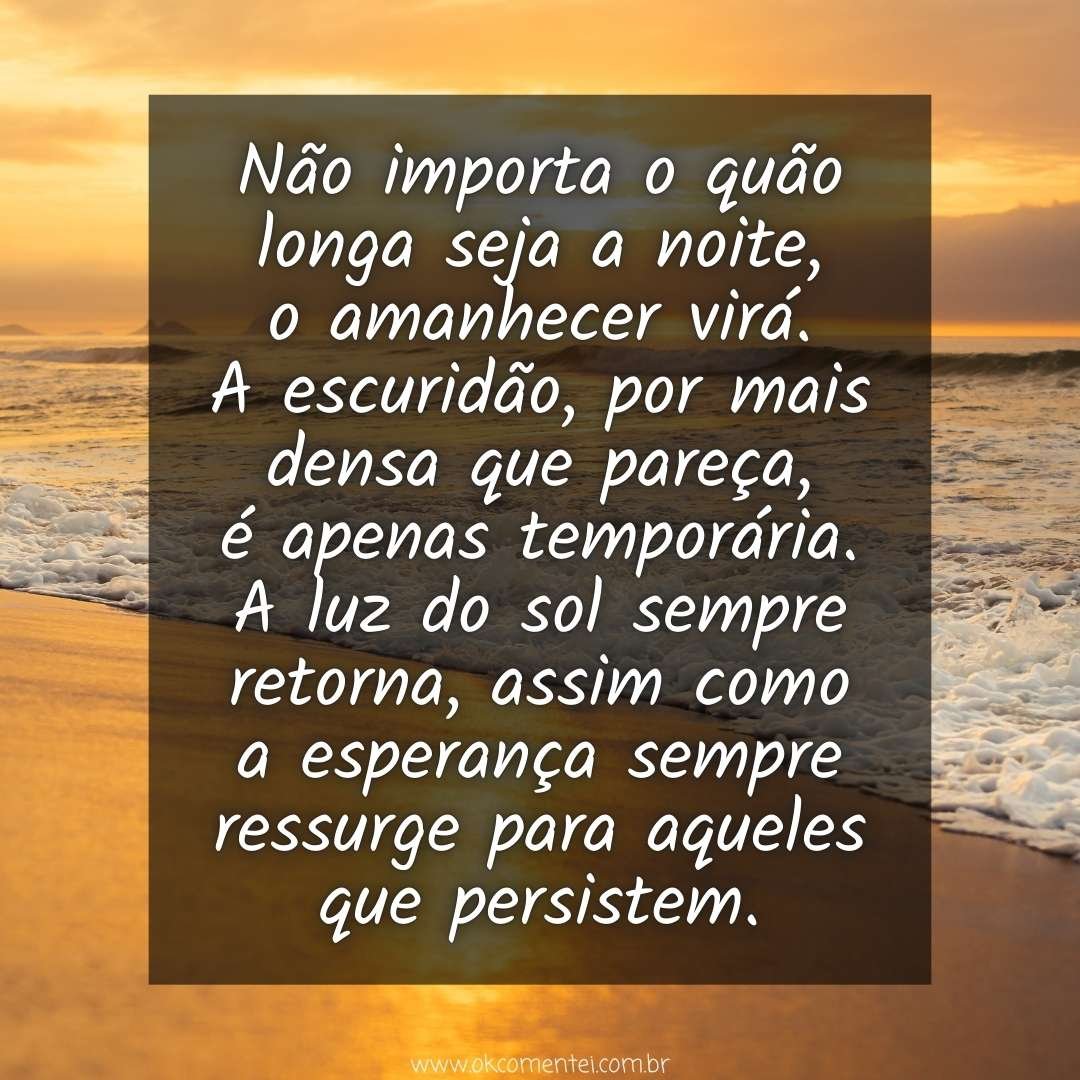 65 mensagens de esperança: otimismo para renovar a fé na vida